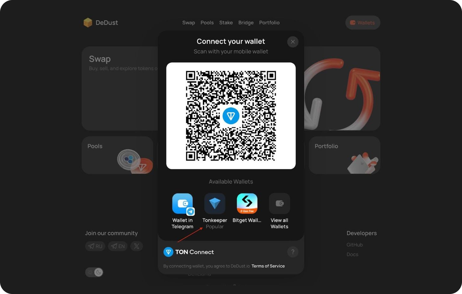 DeDust DeFi Protocol Functionality Review | Learn SimpleSwap